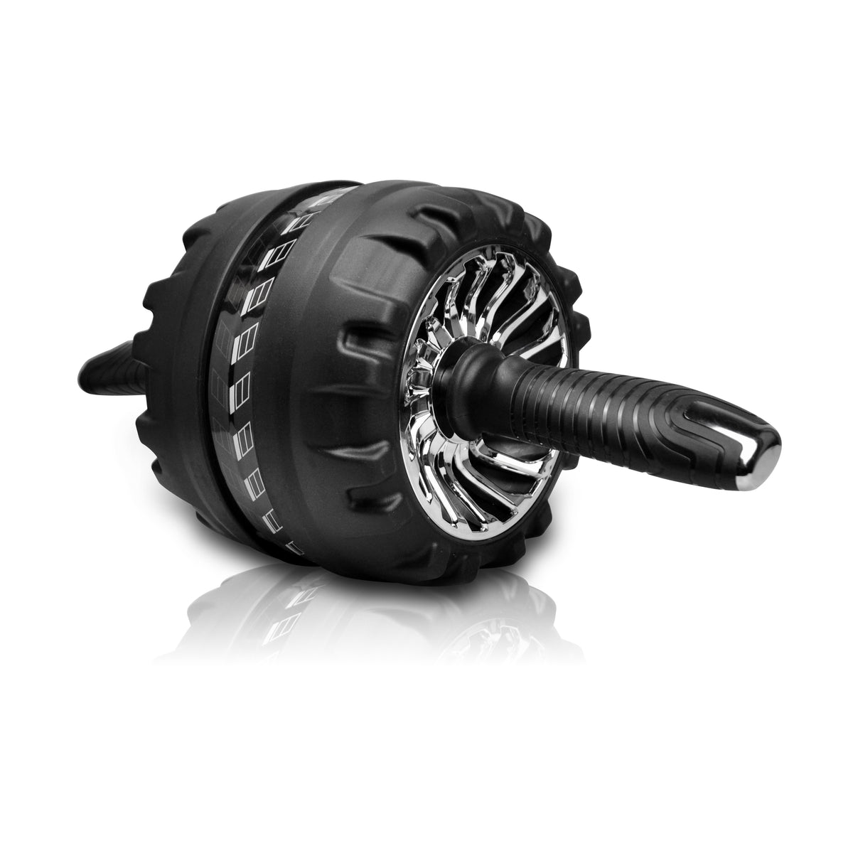 Spring Loaded Abdominal Roller (Silver) – Quesh